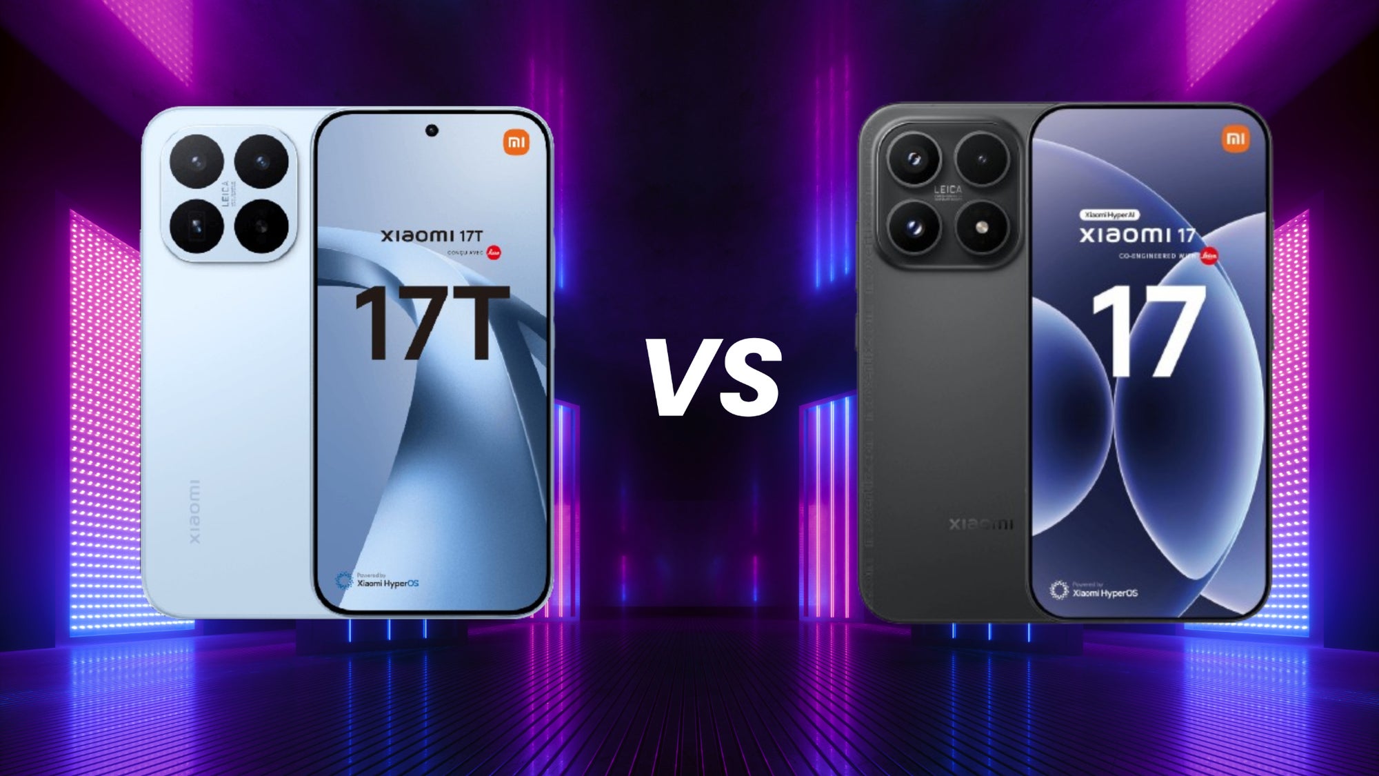 Xiaomi 17 vs Xiaomi 17T : quelles différences et lequel choisir ? | SFR ...
